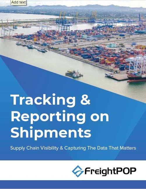 FreightPOP Guide | Tracking & Reporting on Shipments
